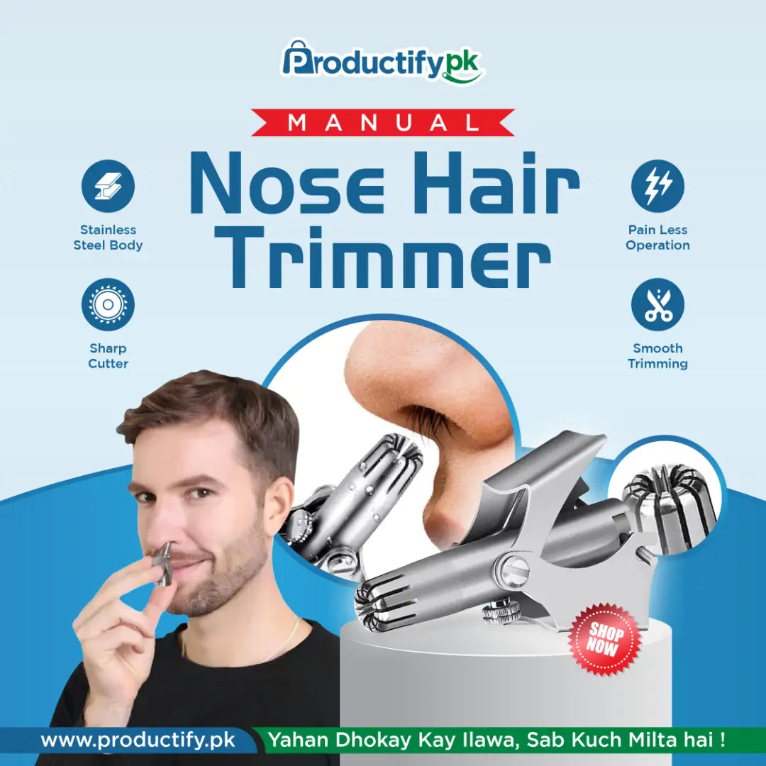 Manual Nose Trimmer – Productify-pakistan