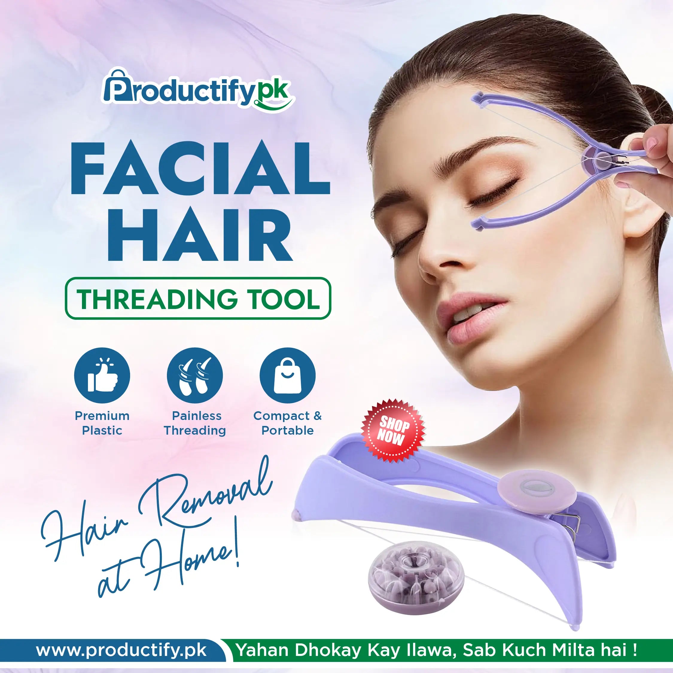 Slique Hair Threading Tool – Productify-pakistan